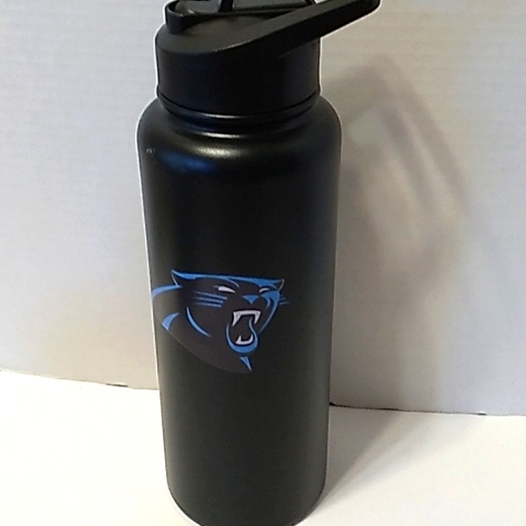 Carolina Panthers Water Bottle | Other | Carolina Panthers 34oz ...
